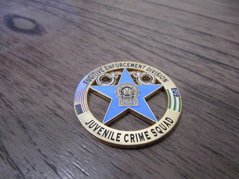 NYPD Fugitive Enforcement Division Juvenile Crime Squad - Etsy