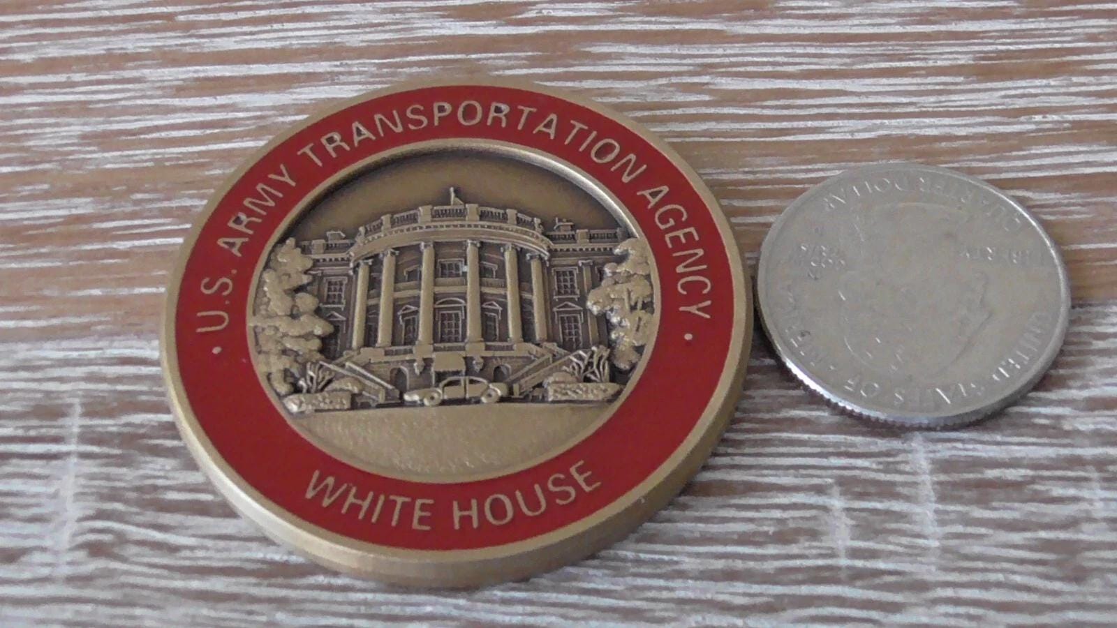 US Army White House Transportation Agency Challenge Coin #532Y - Etsy