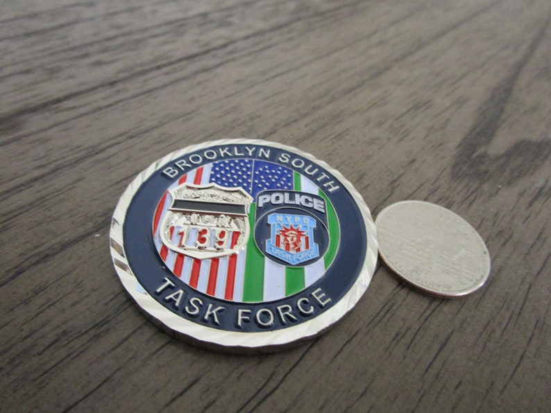 NYPD Brooklyn South EOW Gone but Not Forgotten Challenge Coin - Etsy