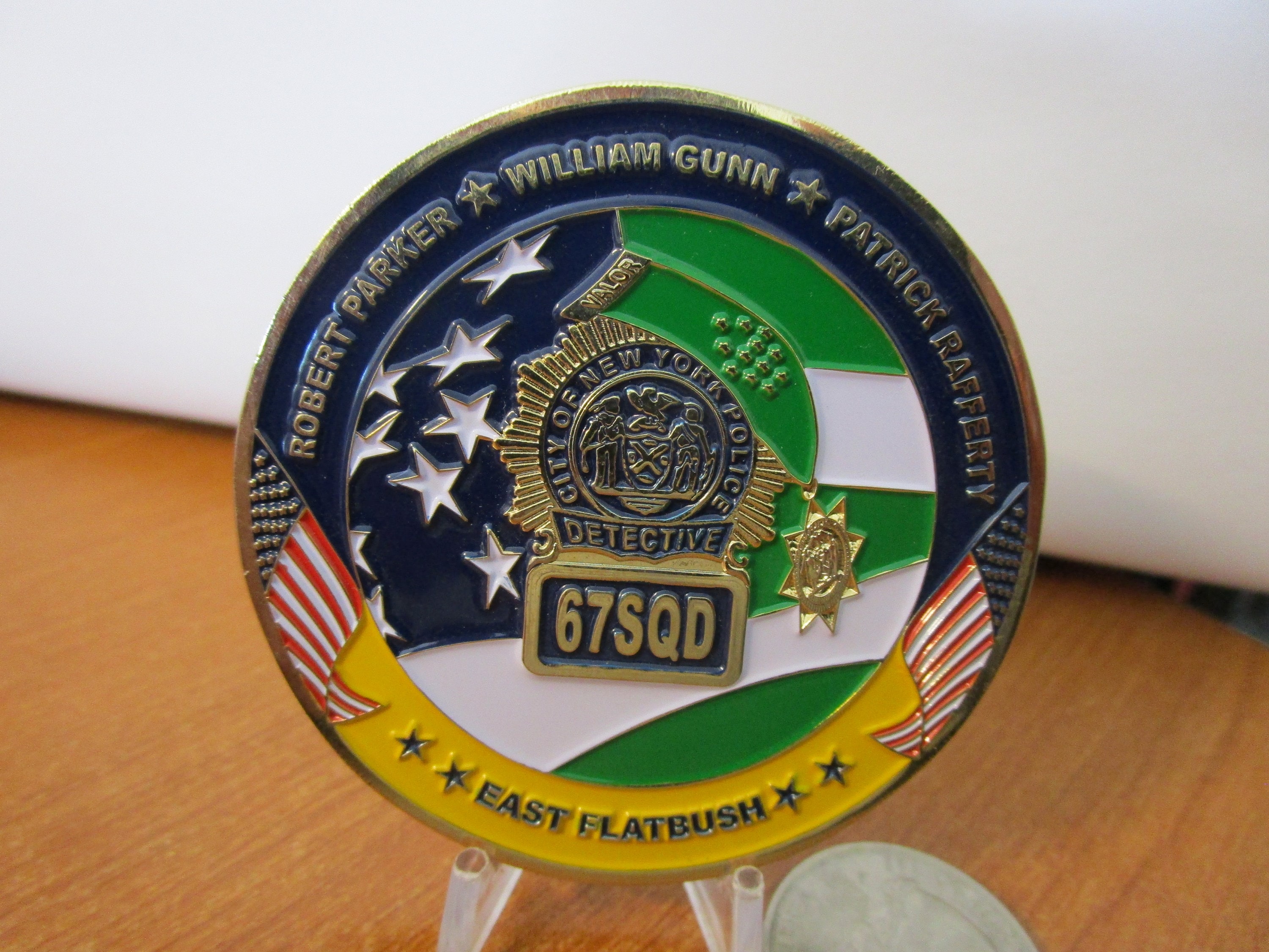 NYPD 67th Precinct Detective Squad Challenge Coin 439C | Etsy