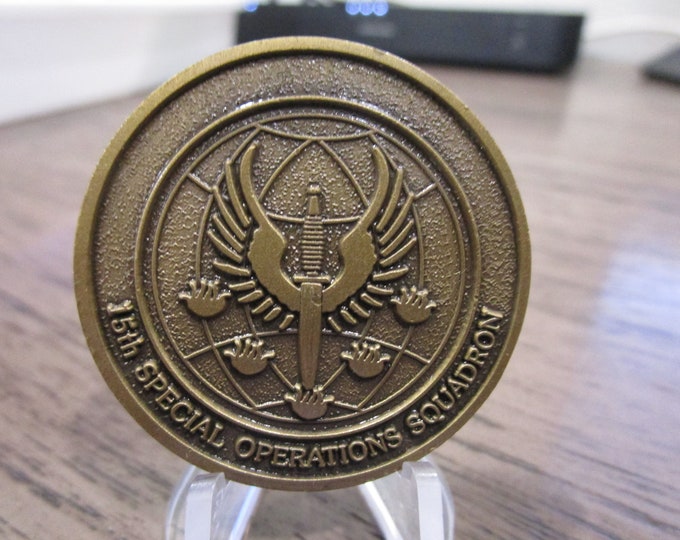USAF AFSOC 15th Special Operations SQ Combat Talon Challenge Coin #841R ...