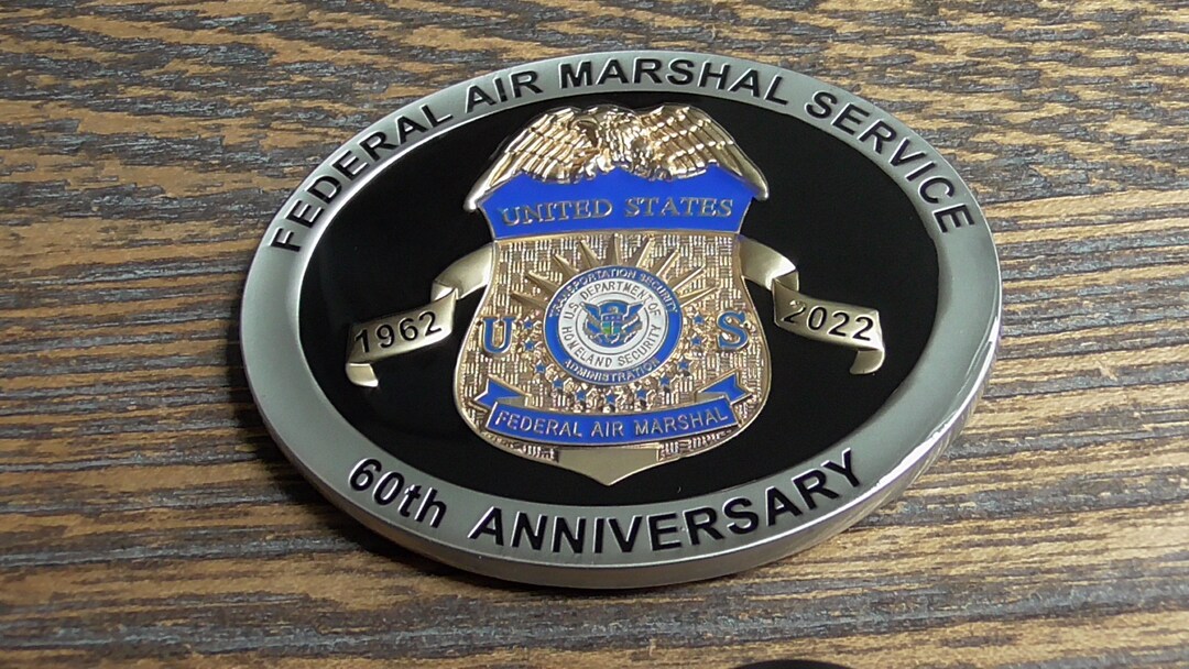 FAMS Federal Air Marshal Sky Marshal Program 60th Anniversary Challenge ...