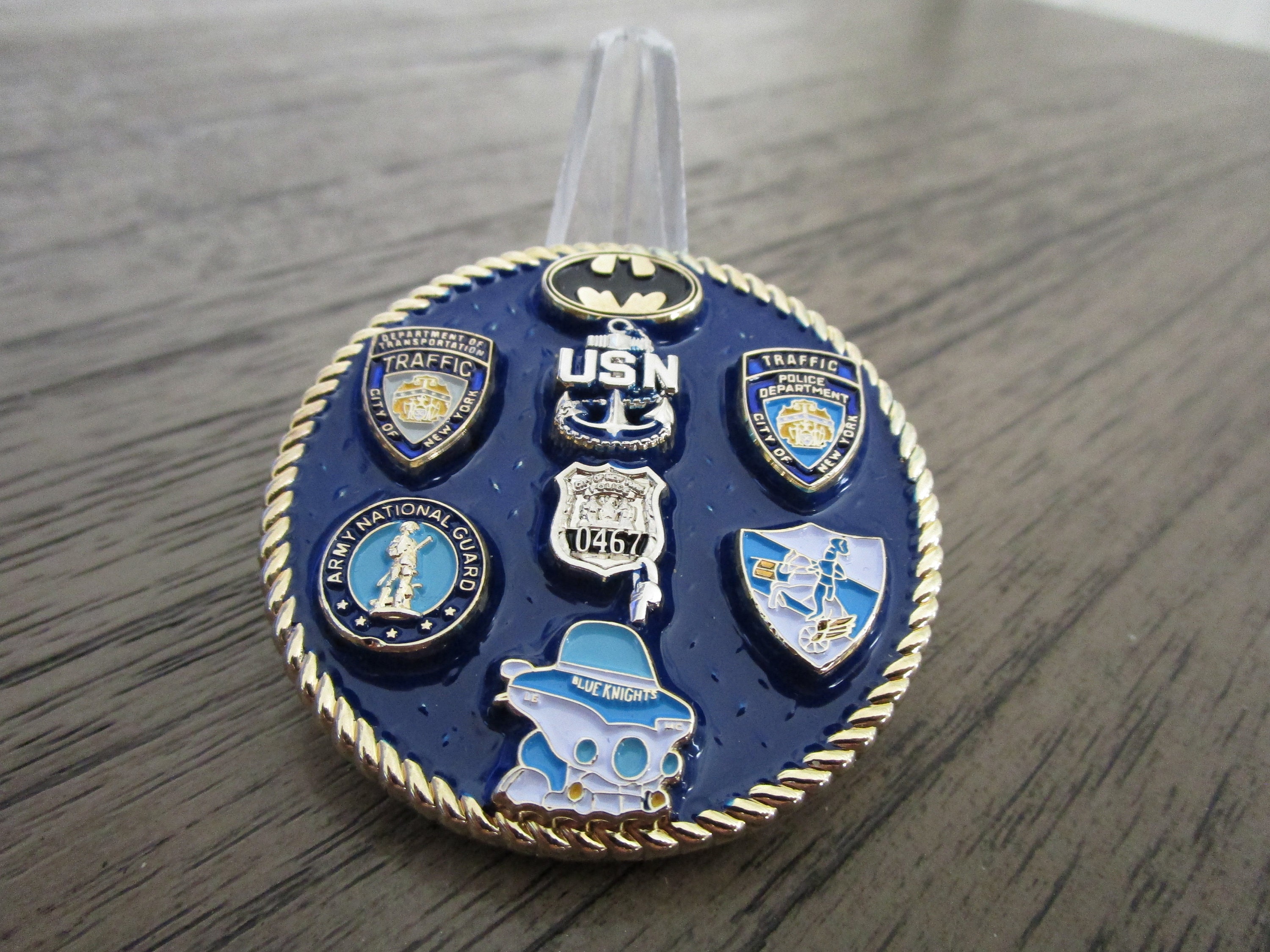 NYPD Director John Valles Retirement Celebration Challenge Coin #983B ...