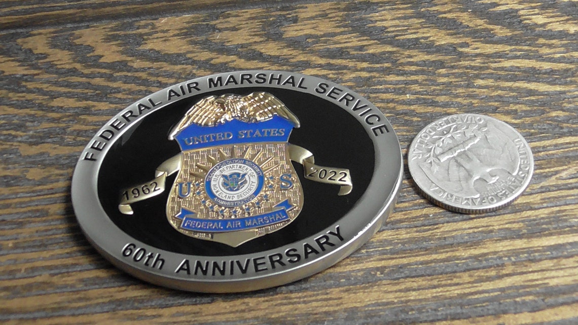 FAMS Federal Air Marshal Sky Marshal Program 60th Anniversary Challenge ...