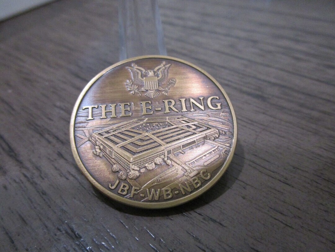 The Pentagon the E Ring JBF WB NBC Ken Robinson Challenge Coin #709U - Etsy