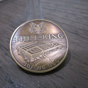 The Pentagon the E Ring JBF WB NBC Ken Robinson Challenge Coin #709U - Etsy