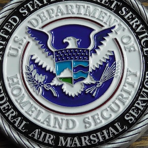 FAMS FAM Federal Air Marshal Service USSS United States Secret Service ...