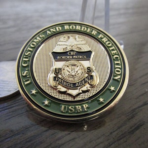 US Customs and Border Protection Canine Unit USCB CBP K9 Challenge Coin ...