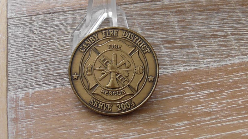 Canby Fire & Rescue Oregon Canby Fire District Challenge Coin #F144 ...