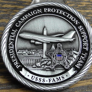 FAMS FAM Federal Air Marshal Service USSS United States Secret Service ...