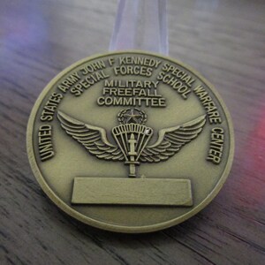 Vintage US Army JFK Special Warfare Center Military Freefall - Etsy