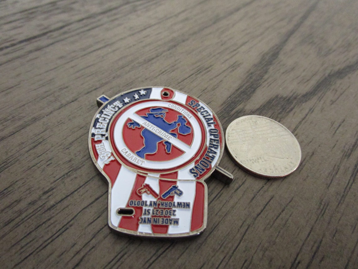 NYPD 13th Precinct Special Operations 10-92c Anti Crime - Etsy