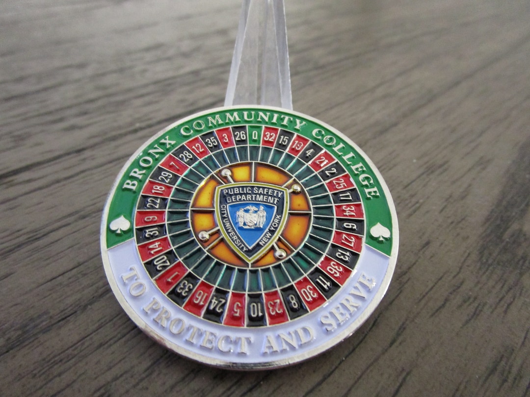 NYC Public Safety Department * Bronx Community College Roulette Wheel ...