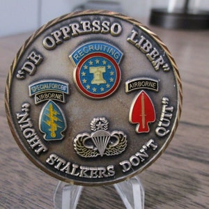 Special Operations Recruiting Company Night Stalkers SFG 1 USASOC ...