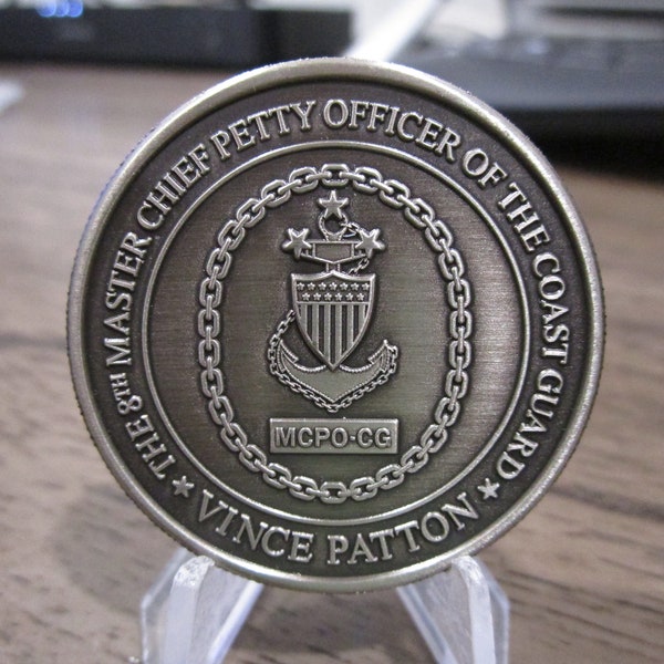 Challenge Coin Coast Guard - Etsy