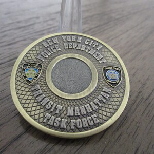 New York Police Department NYPD Transit Manhattan Task Force Challenge ...