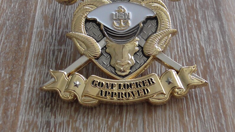 USN Navy Chief CPO Challenge Coin - Etsy