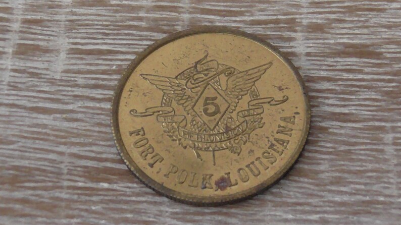 Vintage US Army 5th Infantry Division the Red Devils Fort Polk LA ...