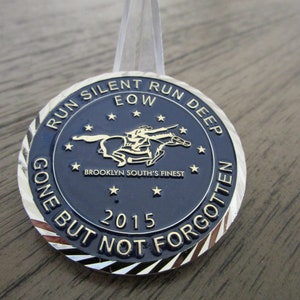 NYPD Brooklyn South EOW Gone but Not Forgotten Challenge Coin #51C - Etsy