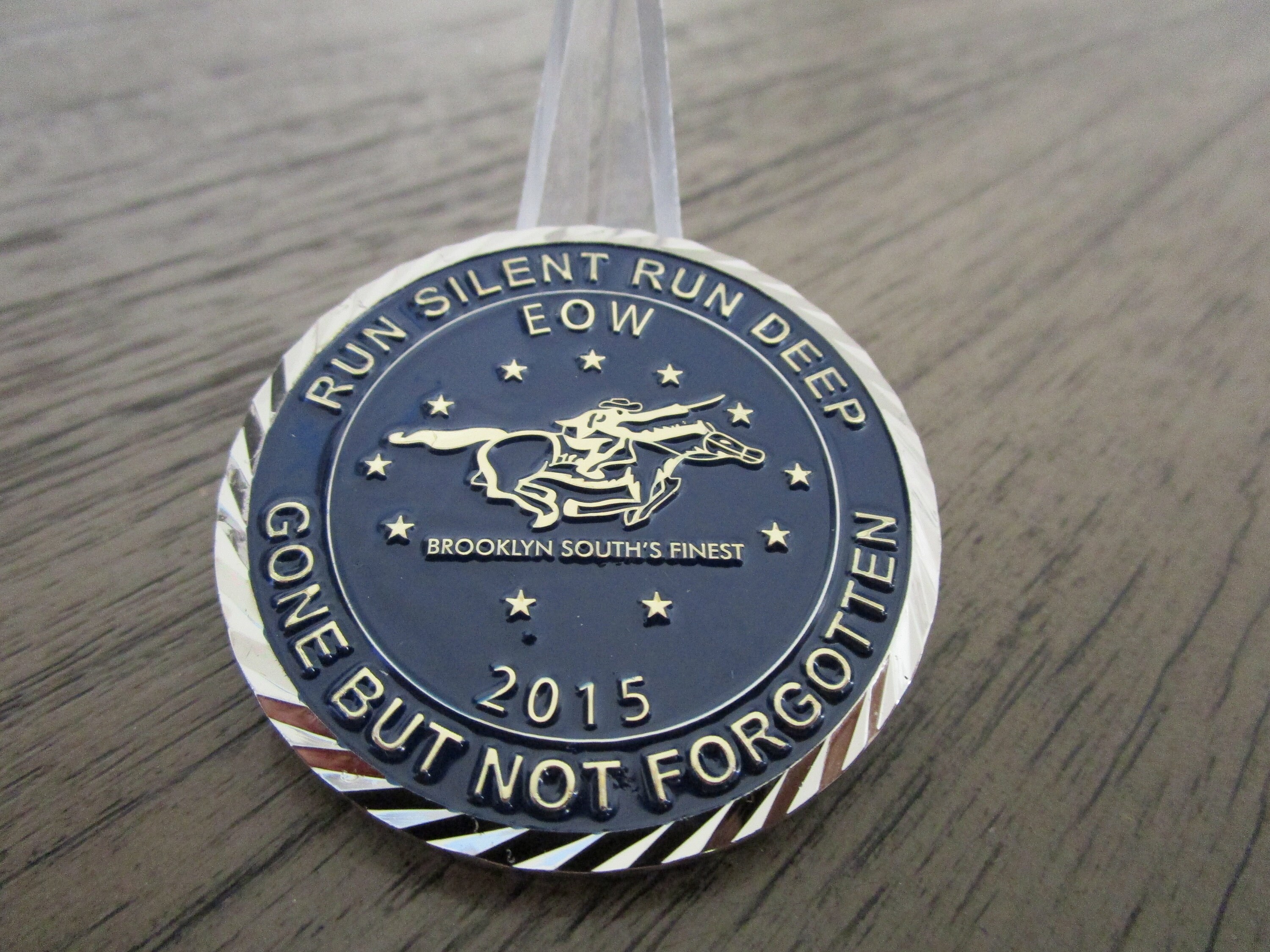 NYPD Brooklyn South EOW Gone but Not Forgotten Challenge Coin | Etsy
