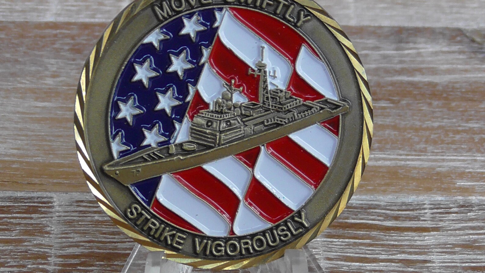 USN USS Vella Gulf CG 72 Challenge Coin #222Y - Etsy