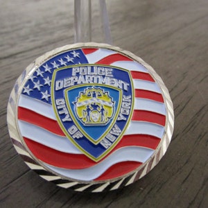NYPD New York Police Auto Pound Property Clerk Division Challenge Coin ...