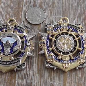 Lot of 6 USN CPO Navy Chief Goat Locker the Chosen Few Chief Petty ...