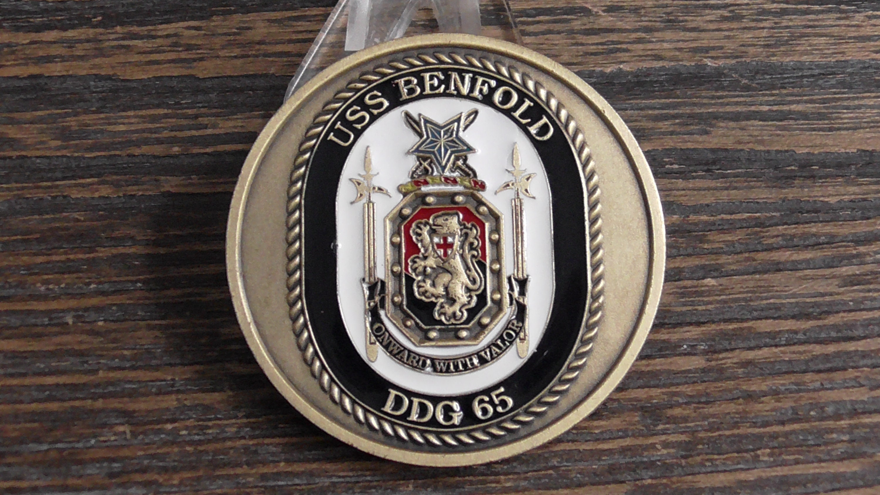 USS Benfold DDG 65 Challenge Coin #925S - Etsy