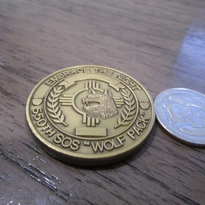 USAF AFSOC 505th SOS Special Operations Combat Talon Challenge Coin ...