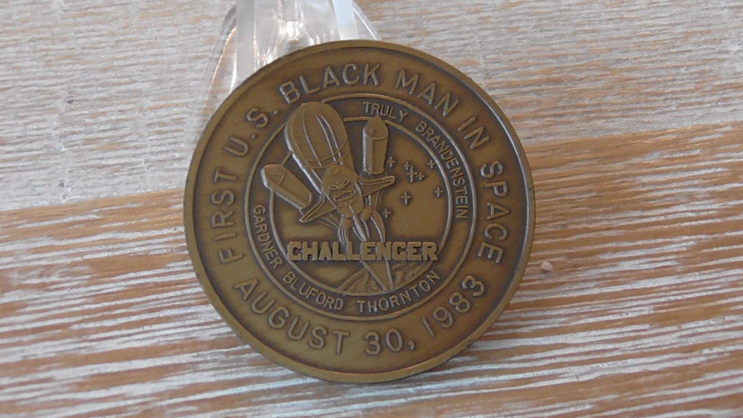 Vintage NASA STS-8 Space Shuttle Challenger First Black Man in Space ...