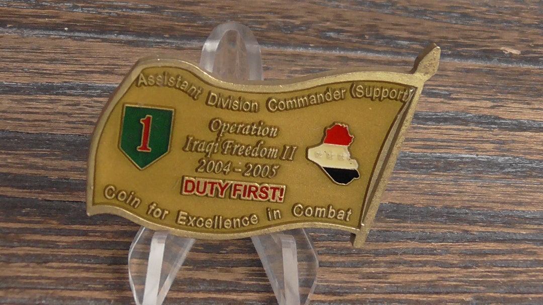 US Army 1st Infantry Division OIF Assistant Division Commander ...