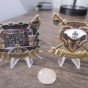 Lot of 7 USN CPO Navy Chief Goat Locker the Chosen Few Chief Petty ...