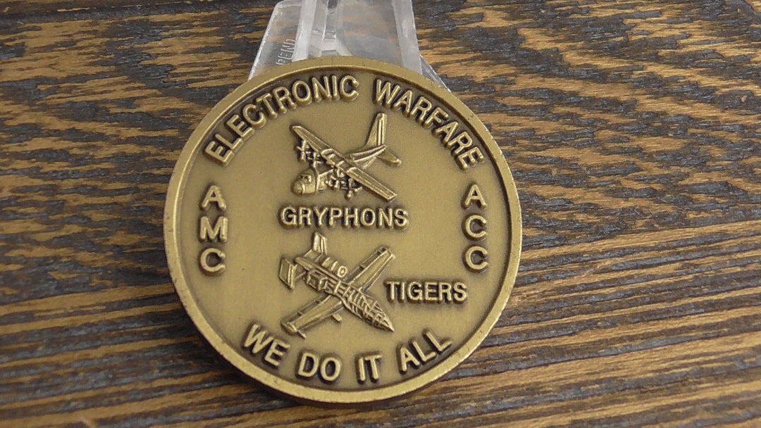 USAF AMC ACC Air Mobility Command Air Combat Control Electronic Warfare ...