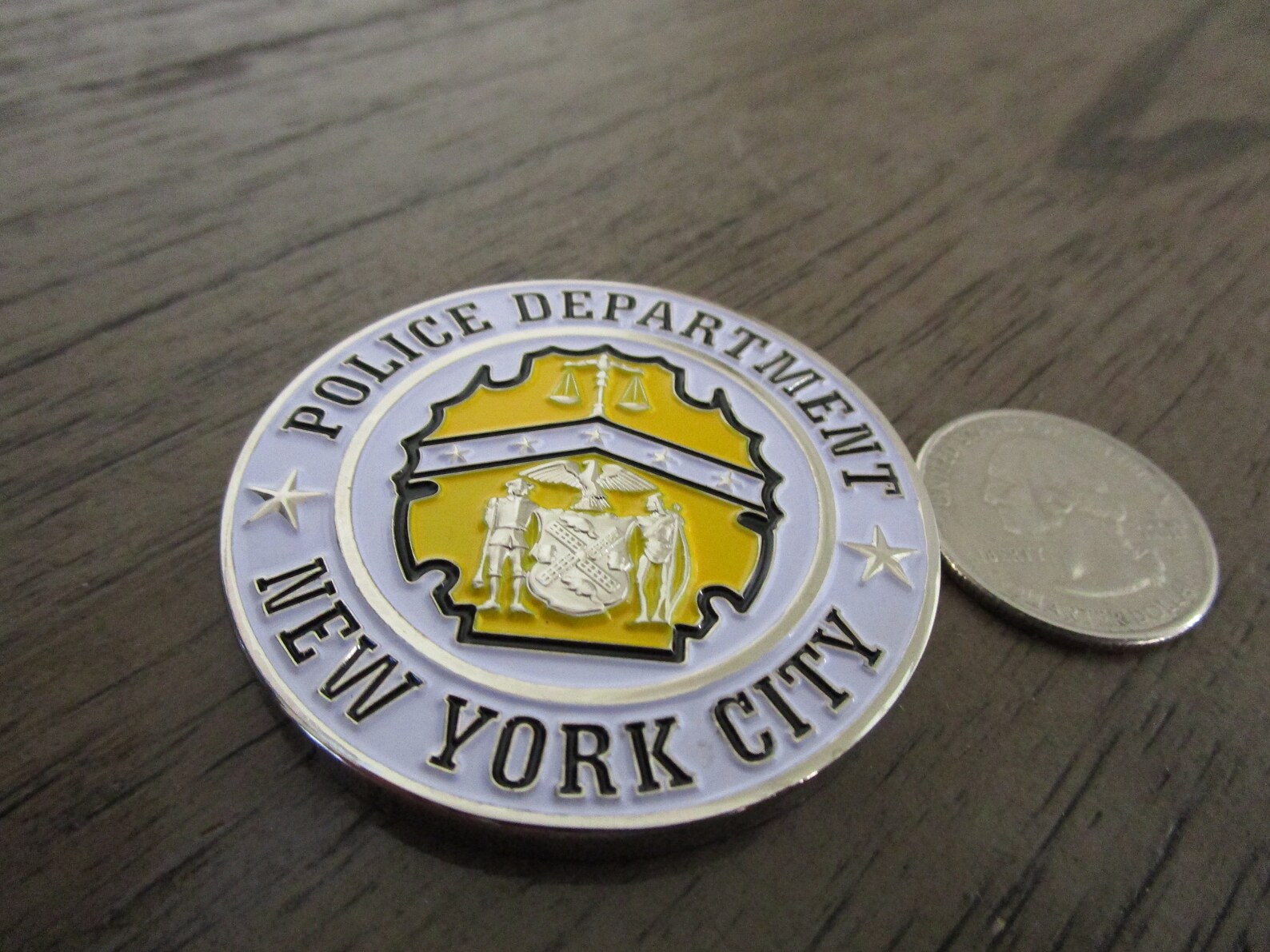 NYPD Guns and Coffee Police Dept New York City Challenge Coin | Etsy
