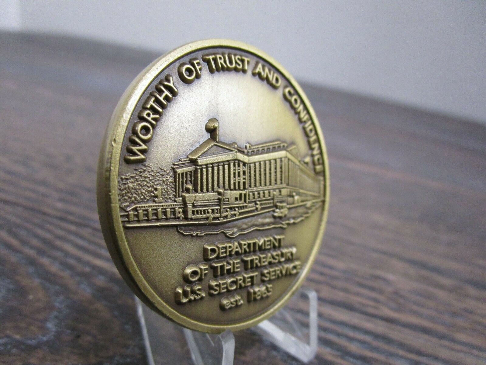 USSS US Secret Service US Treasury Est 1865 Challenge Coin | Etsy