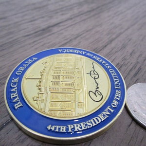Barack Obama 44th President of the United States Challenge Coin - Etsy