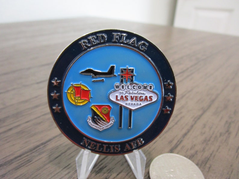 United States Air Force Nellis AFB Las Vegas Red Flag Aerial | Etsy