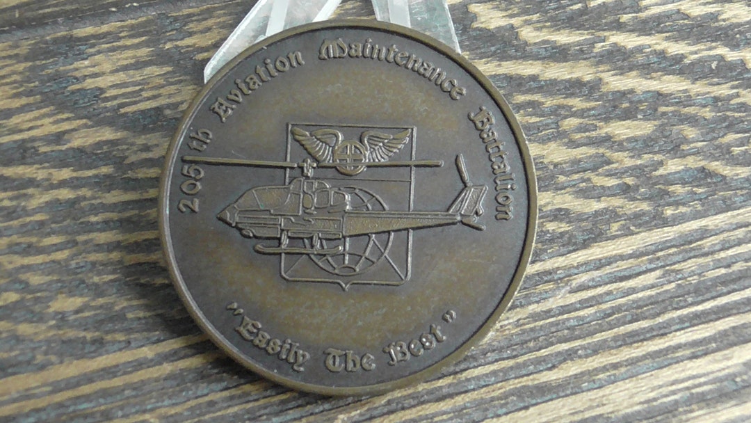 Vintage US Army 205th Aviation Maintenance Battalion Commanders ...