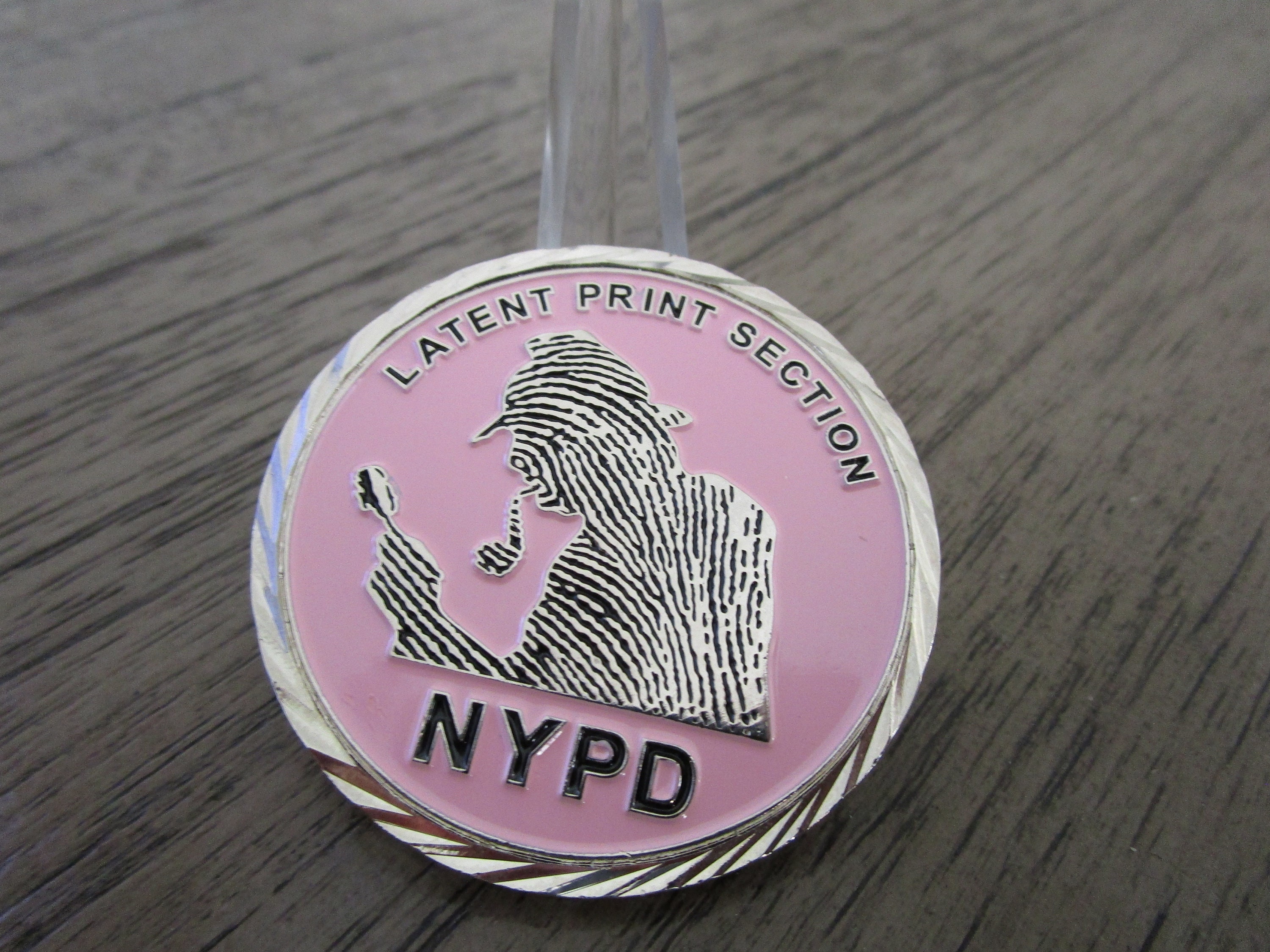 NYPD Latent Print Section Challenge Coin 634C | Etsy