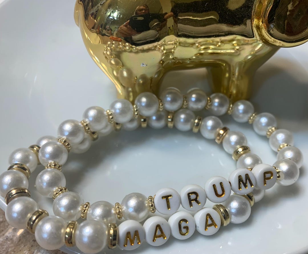Trump/maga/jd Vance- Republican Party Custom Bracelets****2025 Special ...