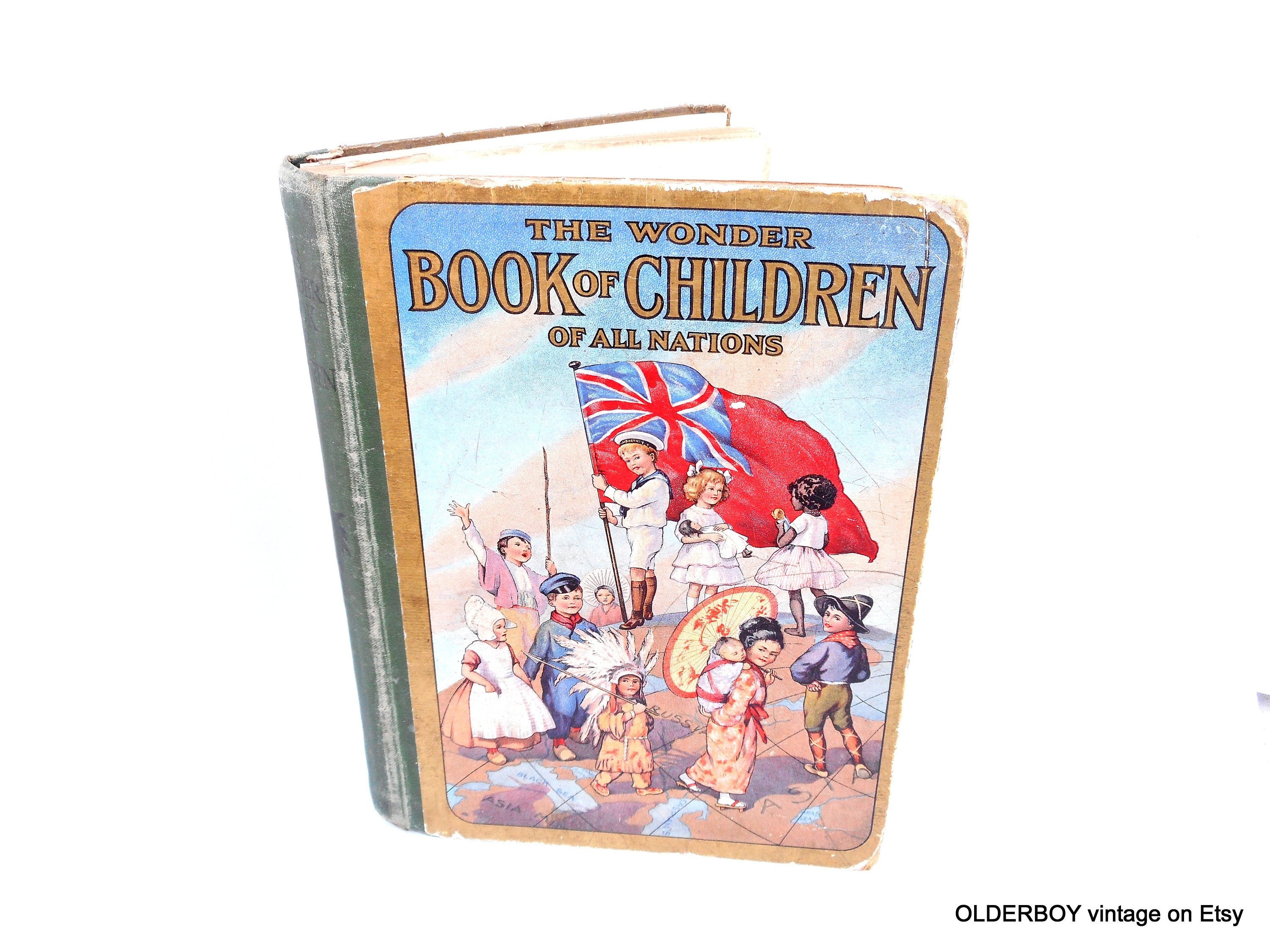 1917 The Wonder BOOK OF CHILDREN of all nations and the people | Etsy