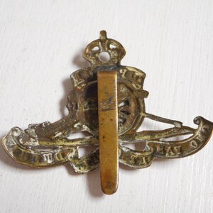 Rare Brass Cadet Cap Badge From 1900s - Authentic Royal Artillery ...