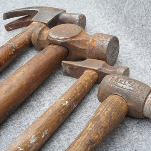 Antigue Hammers / Vintage Collectible Hammer Old Tools // G04/1860 - Etsy