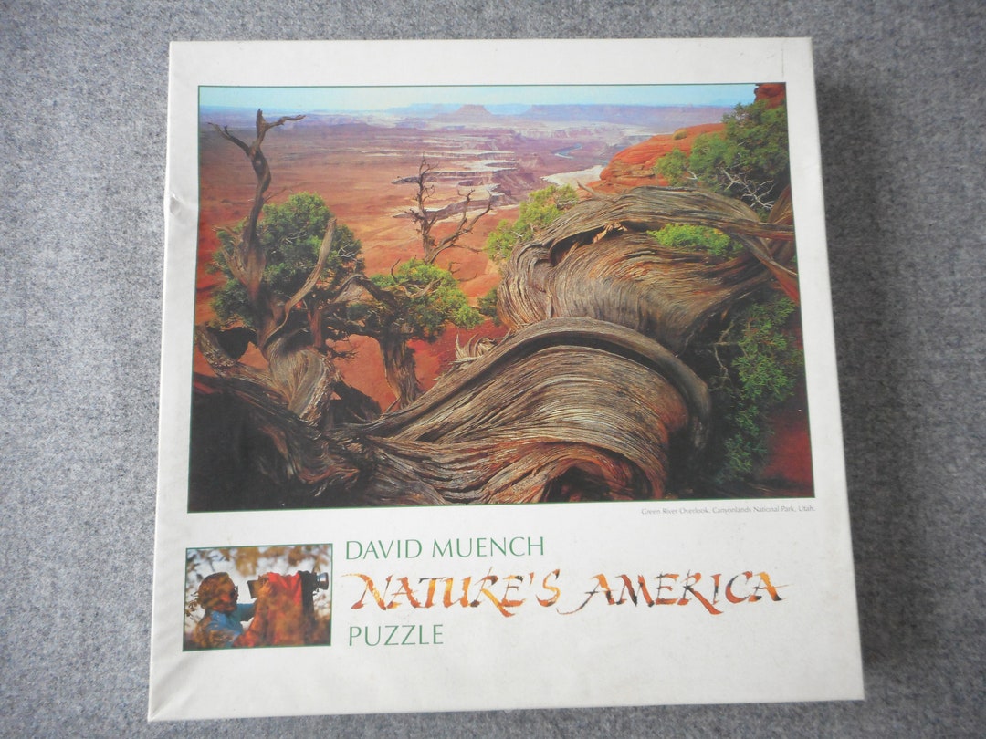 Vintage David Muench Jigsaw Puzzle: Green River, Canyonlands Utah (1000 ...