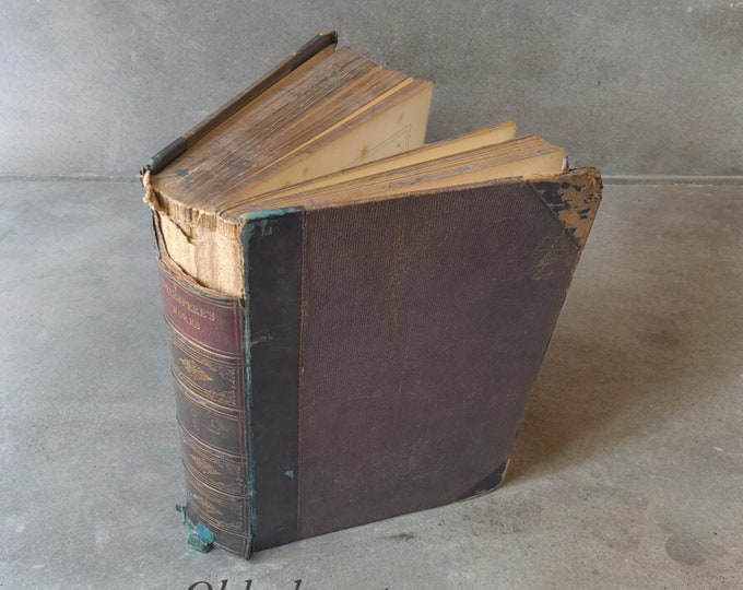 C.1870 Rare Vintage Shakespeare's Works Book Vol. 1 - Comedies Sz/2374 ...