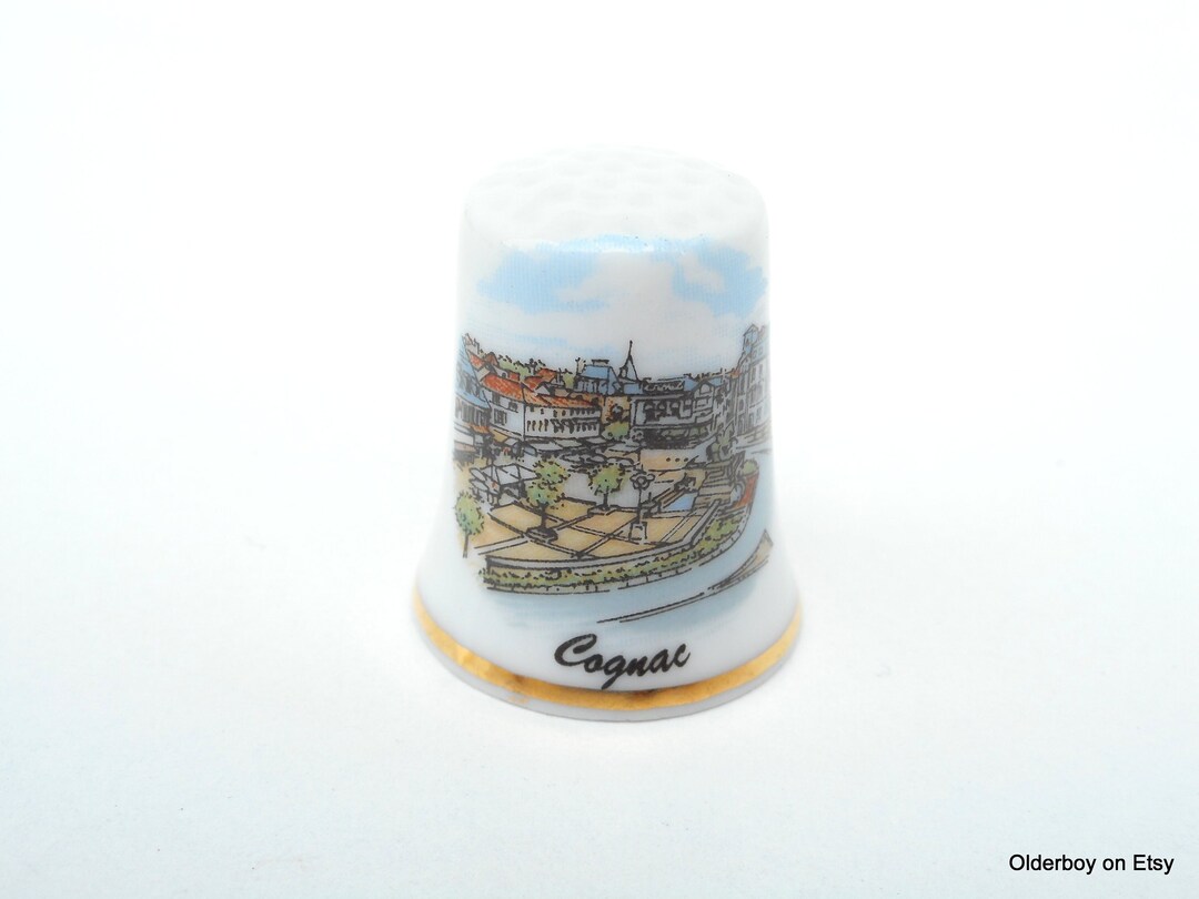 French Thimbles From Cognac Collectible Thimble Souvenirs From France ...