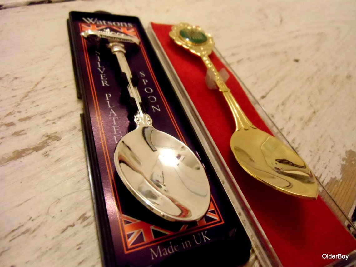 2 Collectable Spoons Britannia Ship Spoon House of Commons | Etsy UK