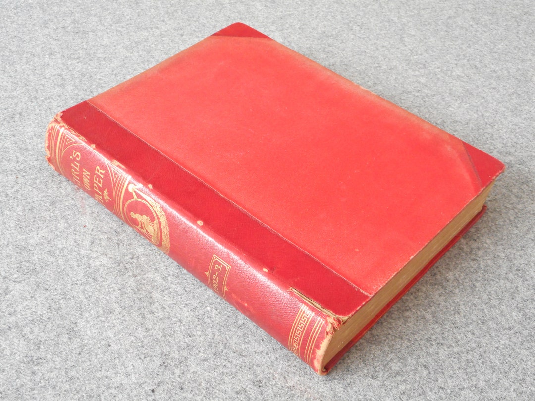 1902 Old Book: GIRL'S OWN PAPER, the Girls Own Annual, Heavy ...