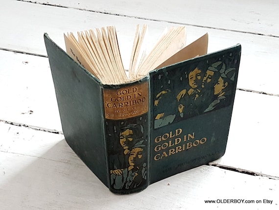 C1900s GOLD Gold in CARRIBOO Book by Clive Phillipps-wolley | Etsy