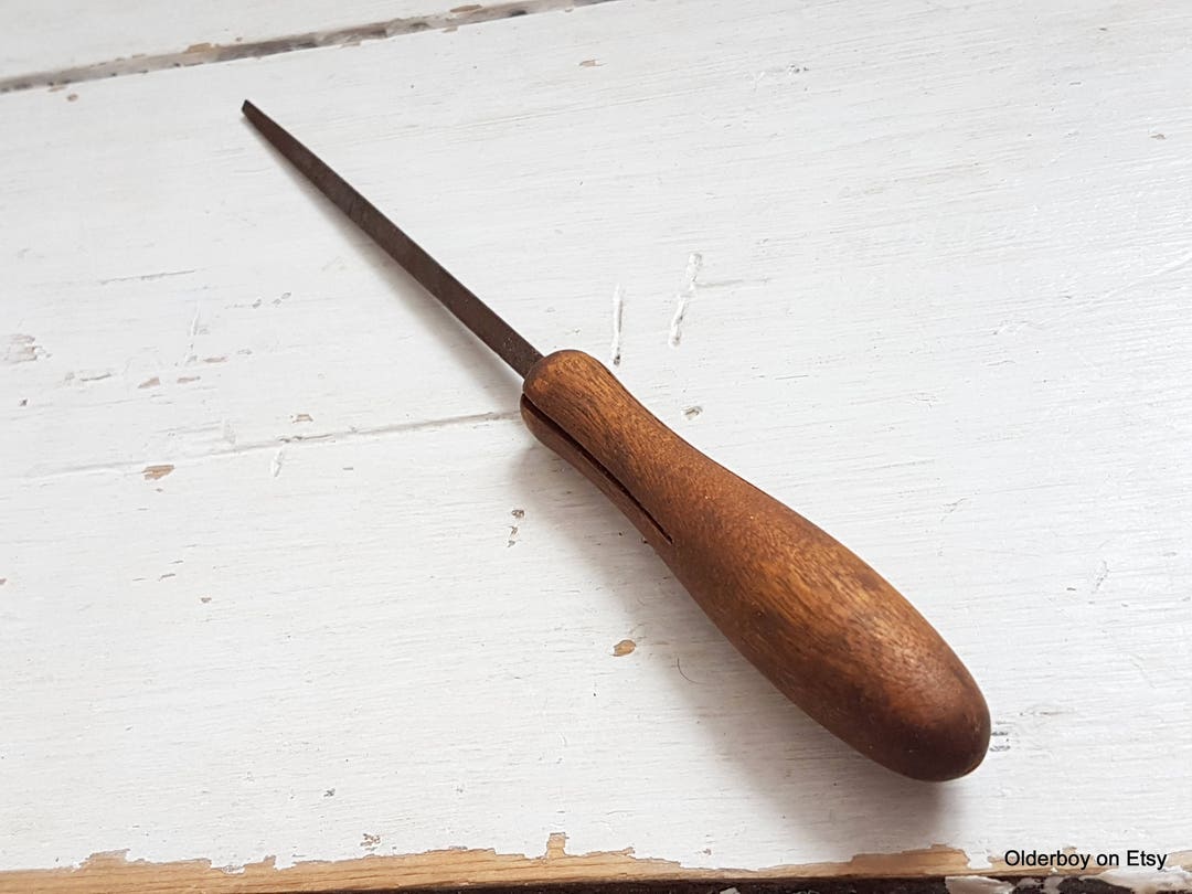Rusty FILE Tool Wooden Metal File Collectible File Old File Antique ...